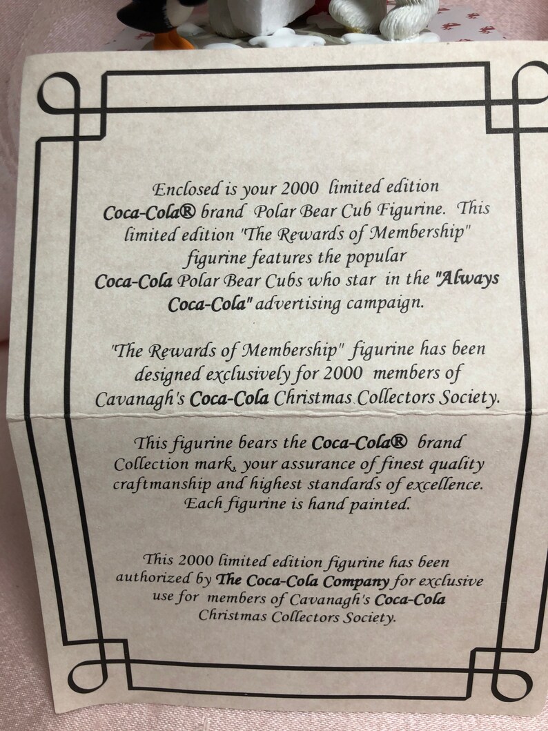 Vintage Coca Cola Collector’s Kit by Cavanagh - Etsy