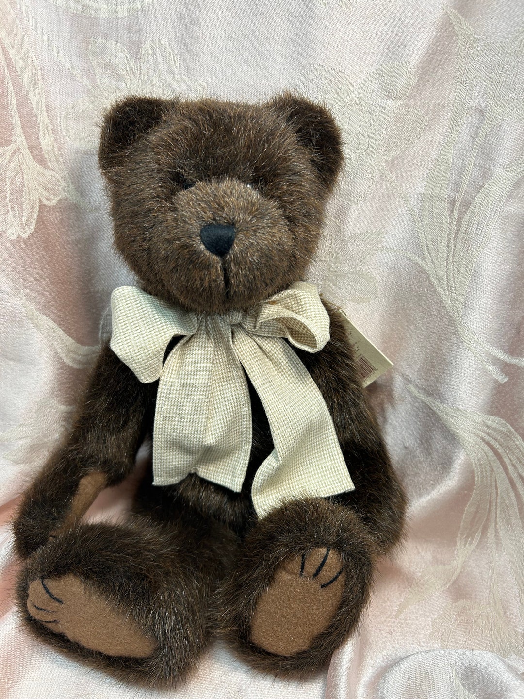 Vintage Boyds Bear Jackson B Beanster - 15 Inches - Etsy