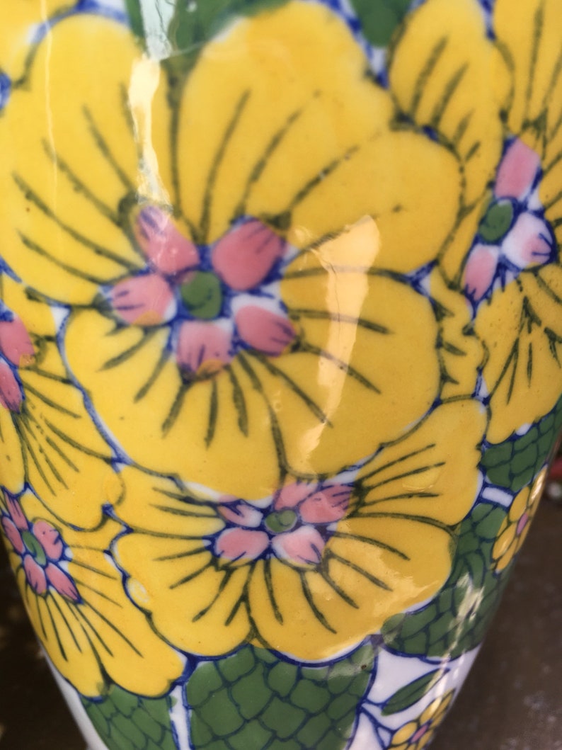 2 X Beautiful Vases - Porcelain and Hand Painted - Etsy