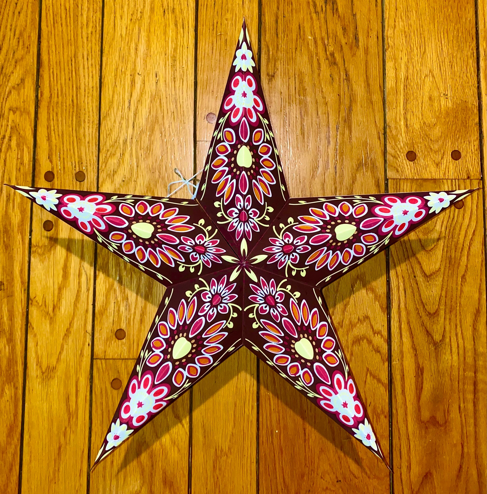 Paper Star Lanterns Christmas Lights Holiday Decorations - Etsy
