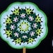 Chinese Round Fan Crochet Pattern Floral Theme, Handmade, Crochet ...