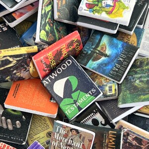 400pcs Mini Books, Bestseller Series, Miniature Playhouses, Book Lover ...
