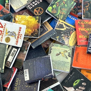 400pcs Mini Books, Bestseller Series, Miniature Playhouses, Book Lover ...