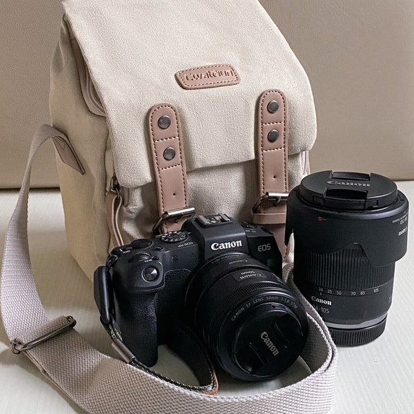 Canvas Camera Bag - Etsy