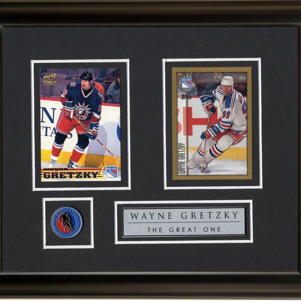 Wayne Gretzky Rangers Card - Etsy