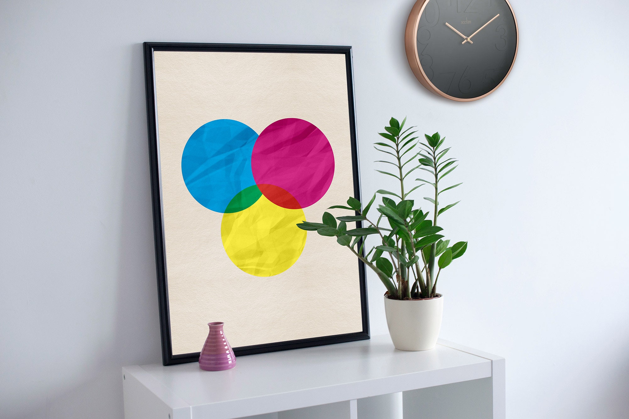 RGB I Minimalist Abstract Art Downloadable Print Printable - Etsy