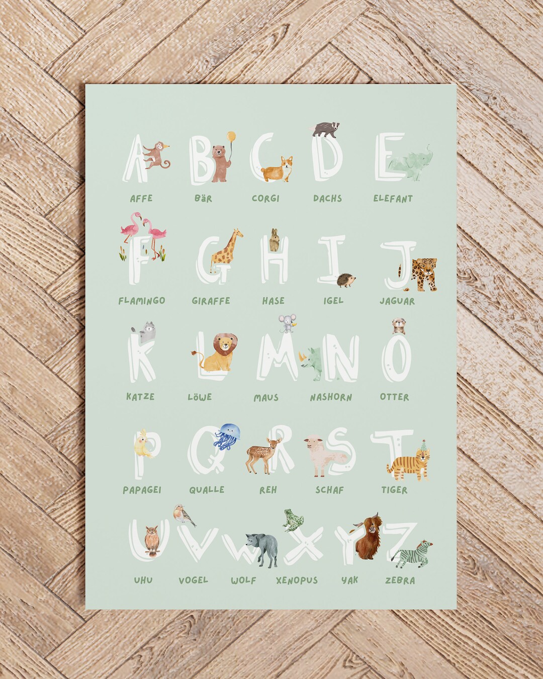 ABC Magic: Nursery Posters for Learning the Alphabet in a Fun Way ...
