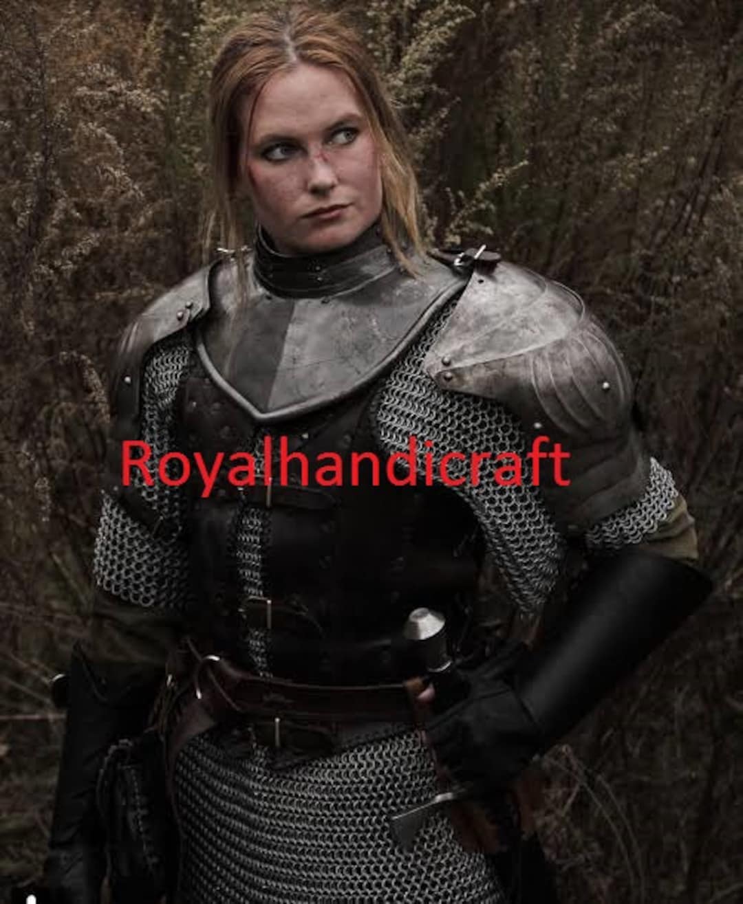 Realistic Female Plate Armor