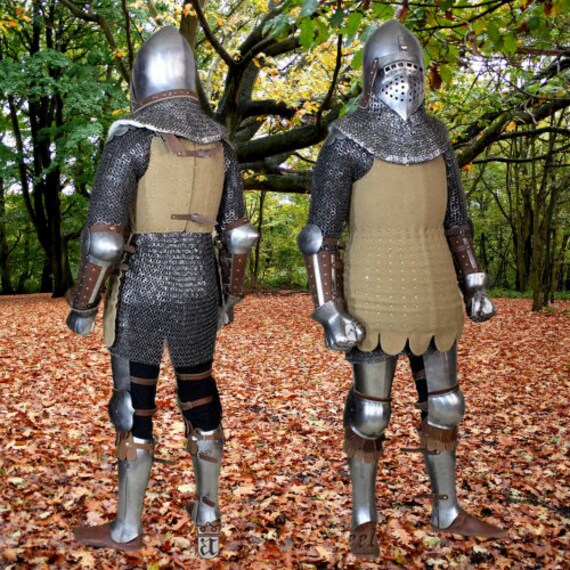 Medieval Plate Armor Helmet