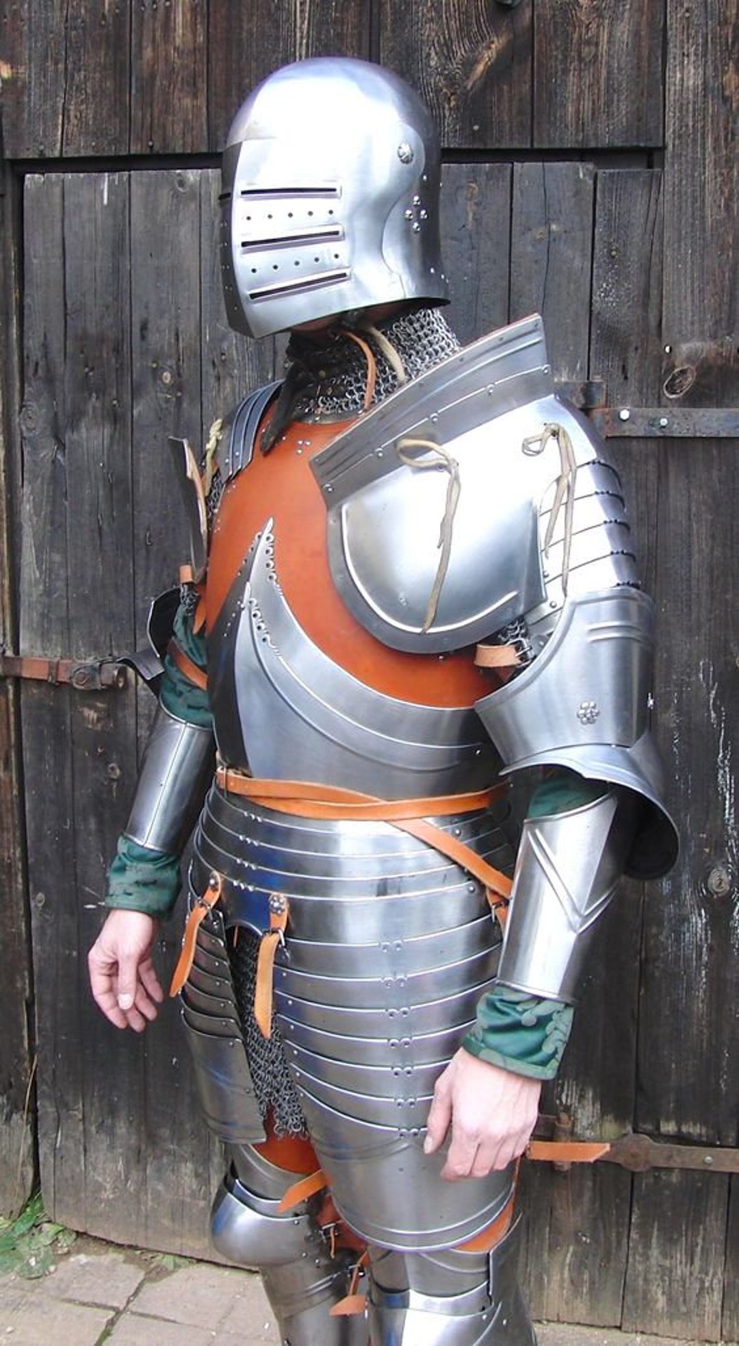 Medieval Chain Mail , Armour Suit 18 Guage Steel - Etsy