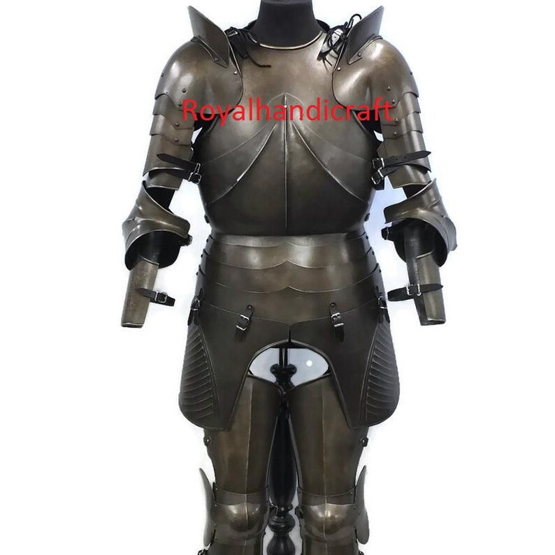 Medieval Larp Armor Medieval German Armour Set Full Body - Etsy