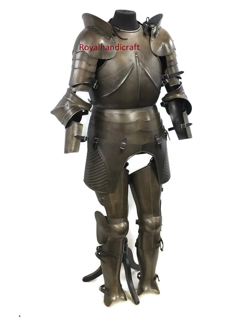 Medieval Larp Armor Medieval German Armour Set Full Body - Etsy