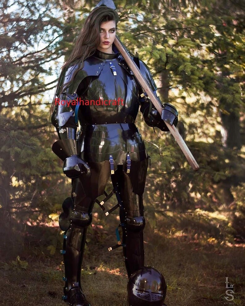 Medieval Female Lady Armor With Complete Female Armor Female | Etsy Canada