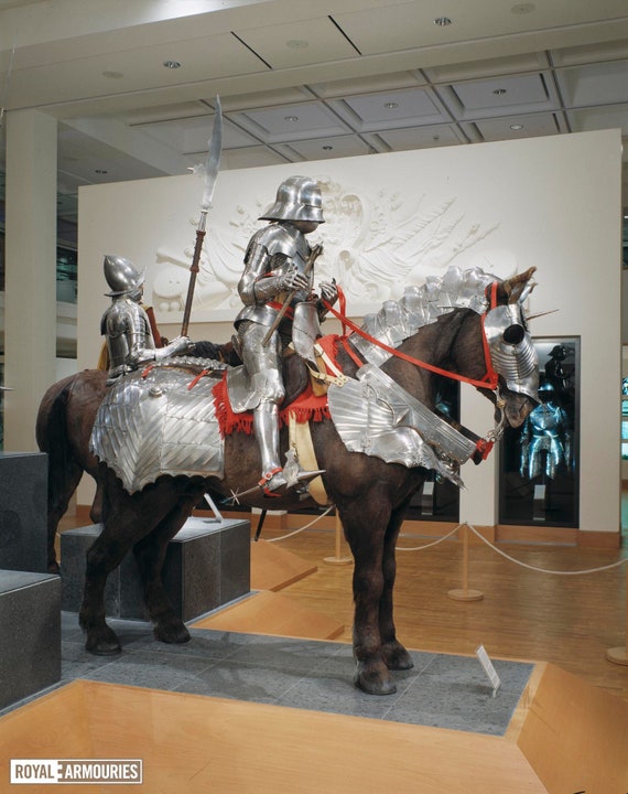Medieval Knight And Horse Armor