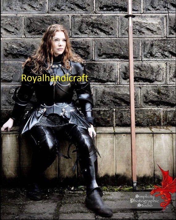 Medieval Woman Lady Armor With Completefemale Armor Female Knight Set