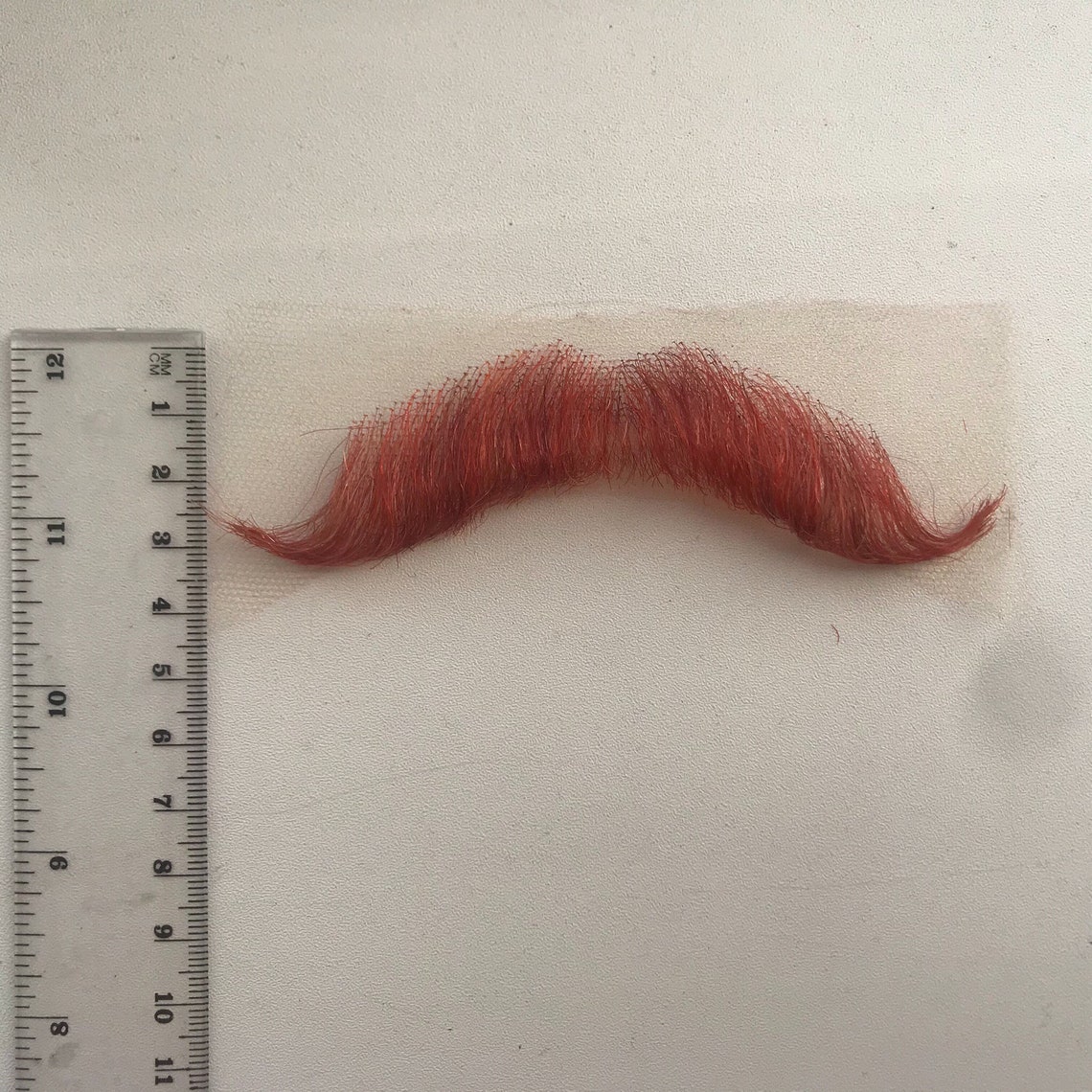 Big red mustache / fake mustache / false facial hair | Etsy