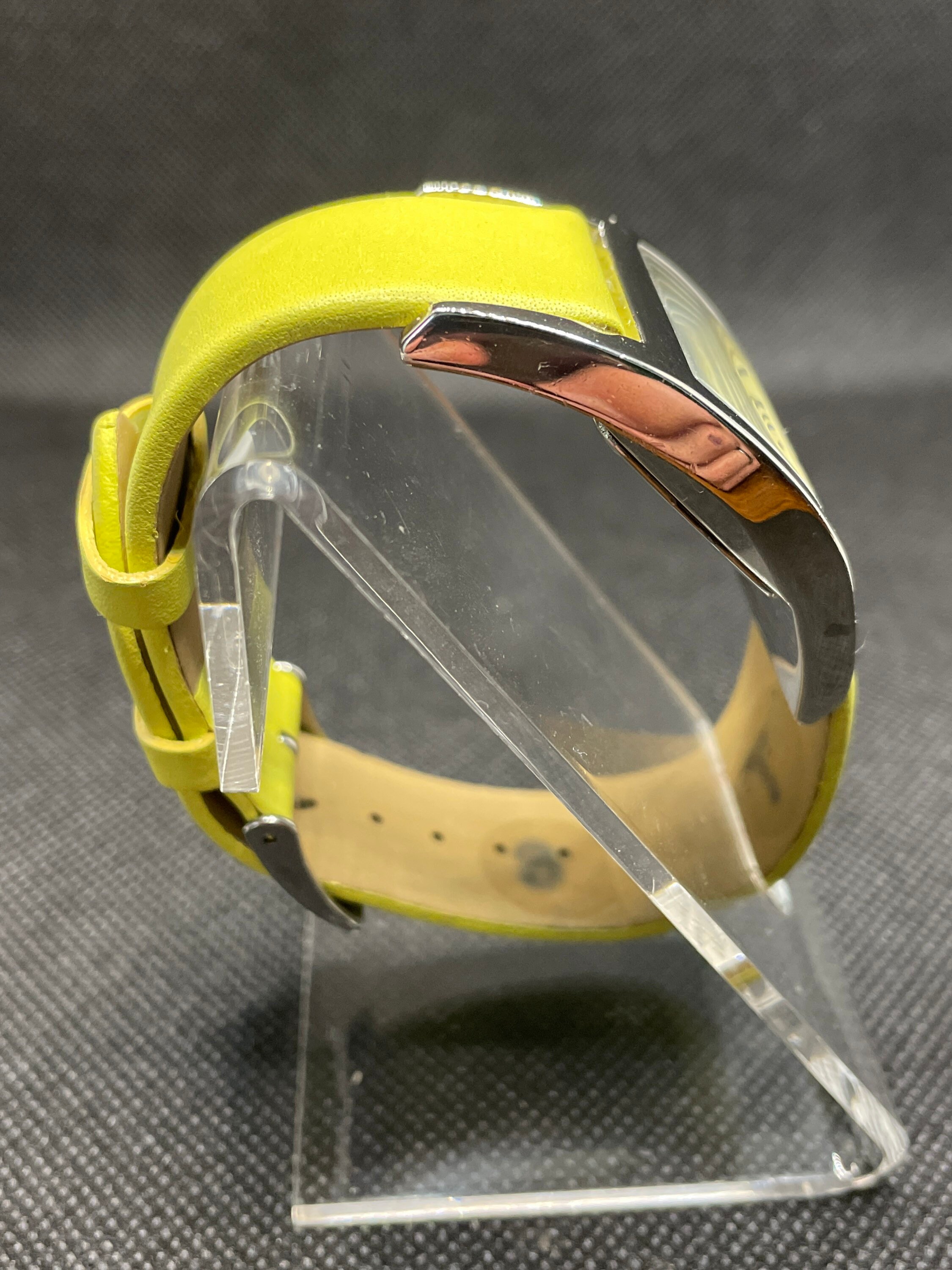 Vintage Armitron Yellow Unique ladies watch. | Etsy