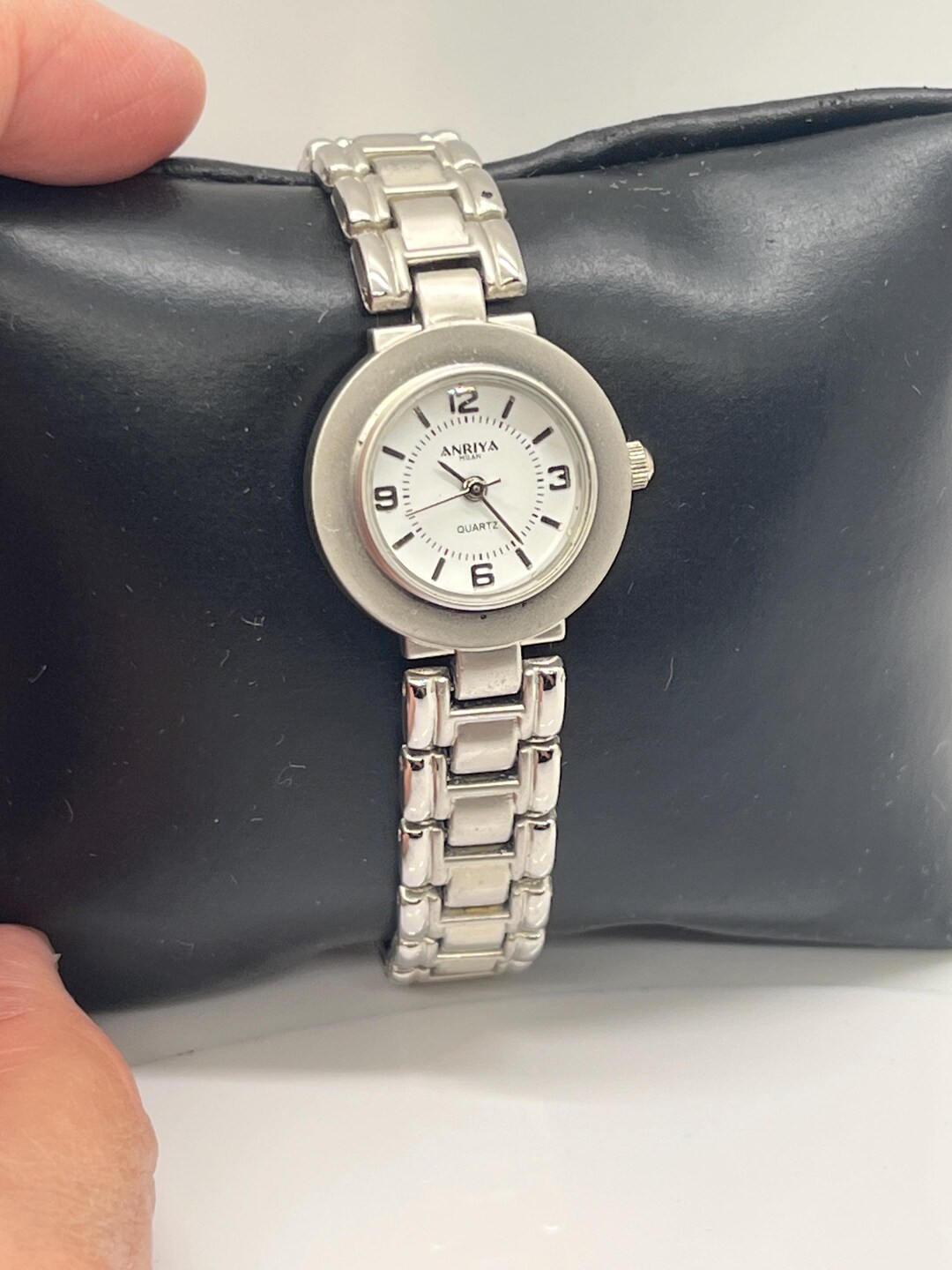 Anriya Milan Ladies Silvertone Watch - Etsy