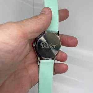 Vintage Darice Lime Green Watch - Etsy