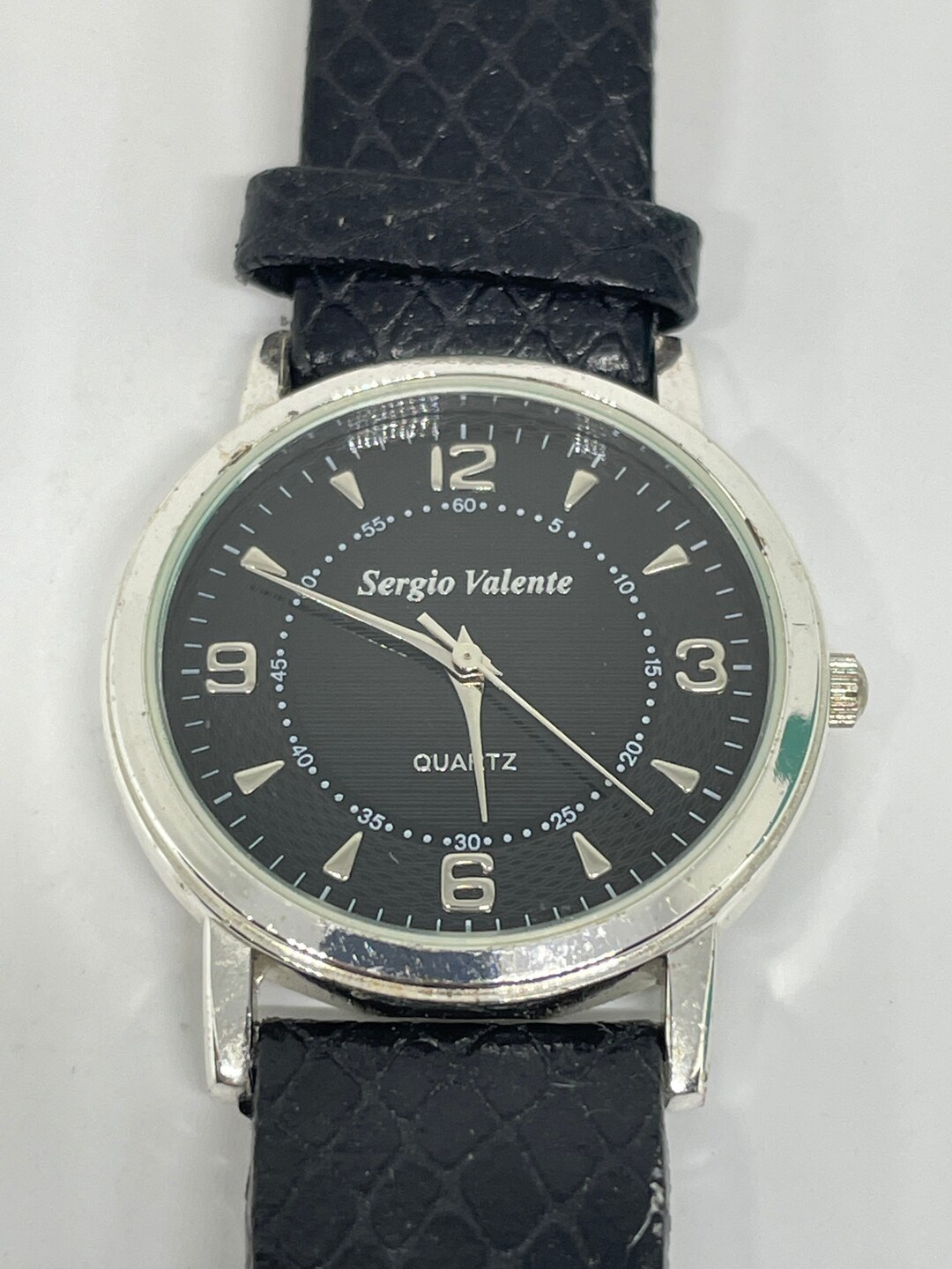 Vintage Sergio Valente Men’s Watch - Etsy