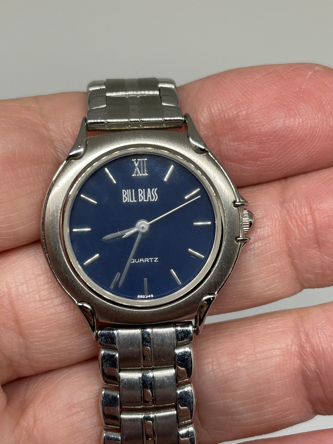 Vintage Blue Bill Bass Watch - Etsy