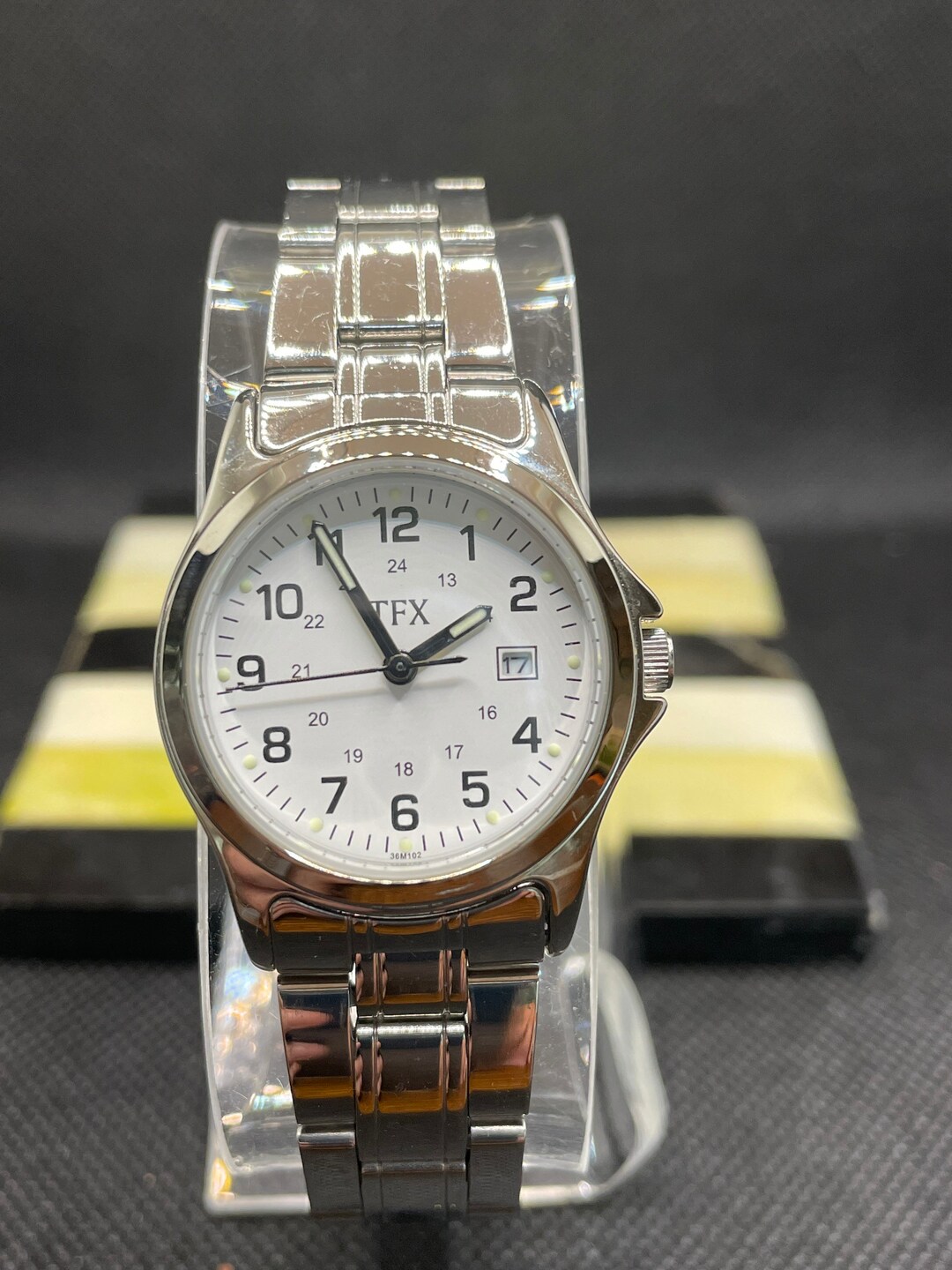 Vintage TFX Silver Tone Ladies Watch. - Etsy