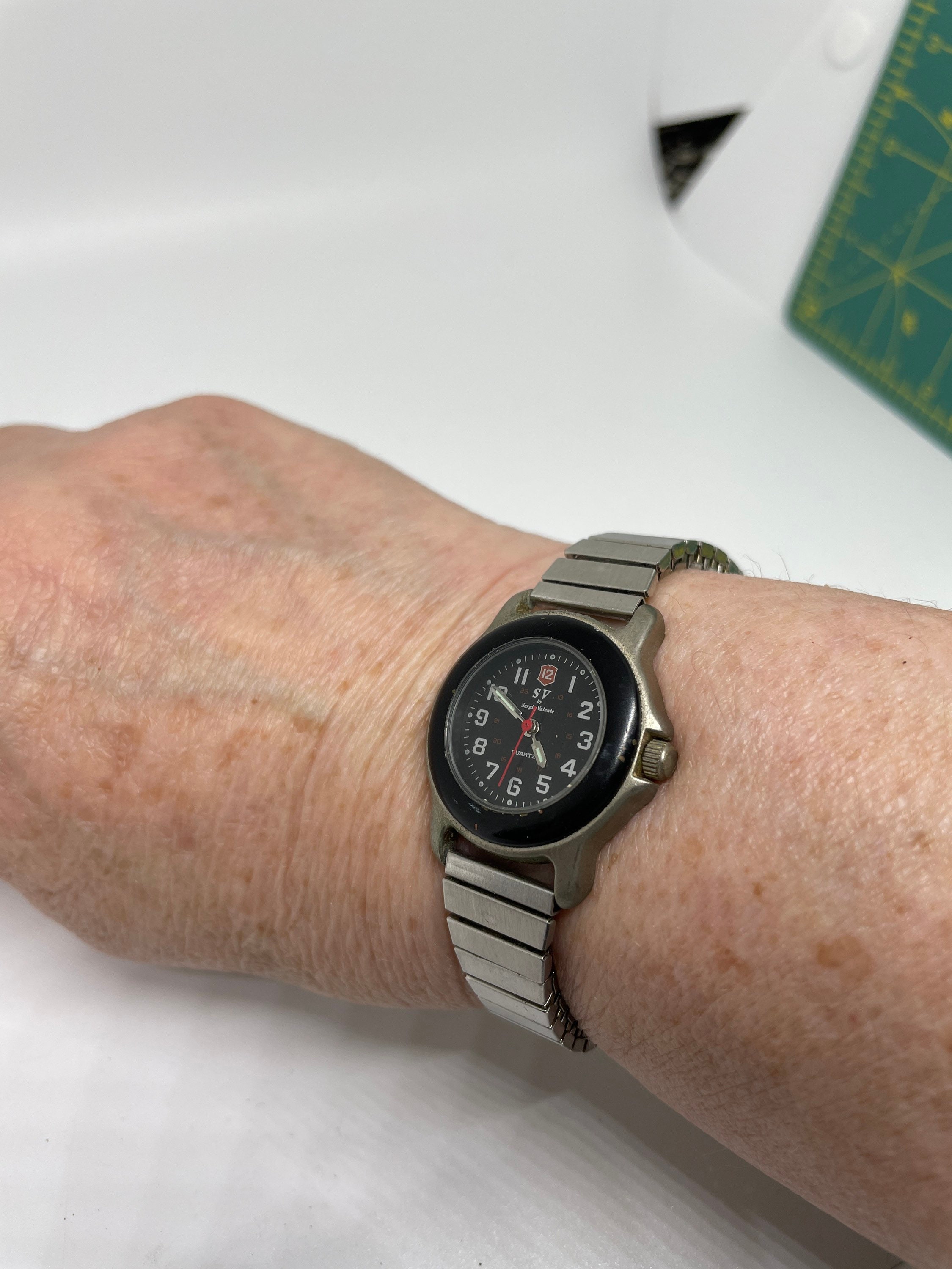 Vintage Sergio Valente watch | Etsy