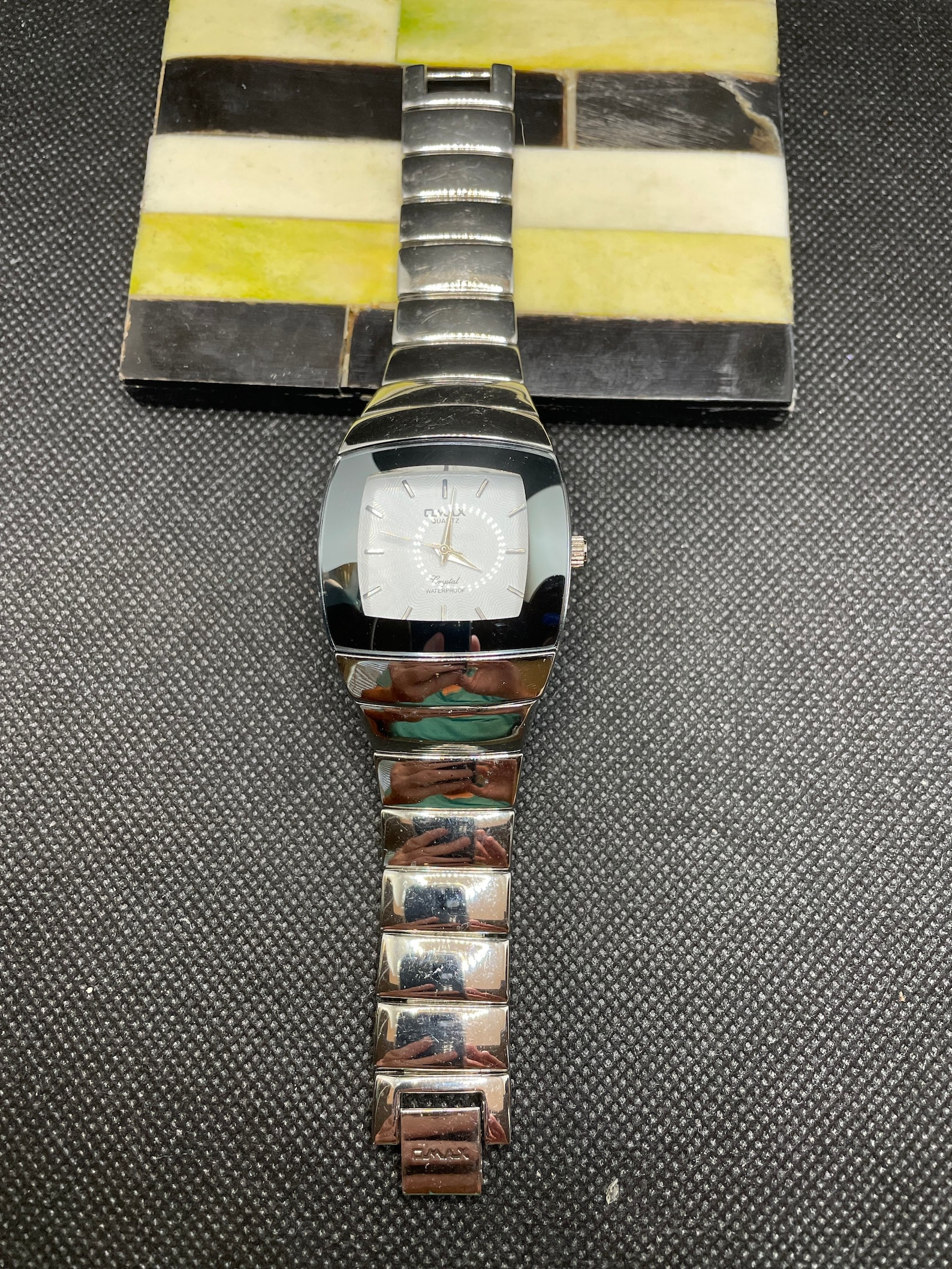 Vintage Qmax Silver Tone Ladies Watch. - Etsy