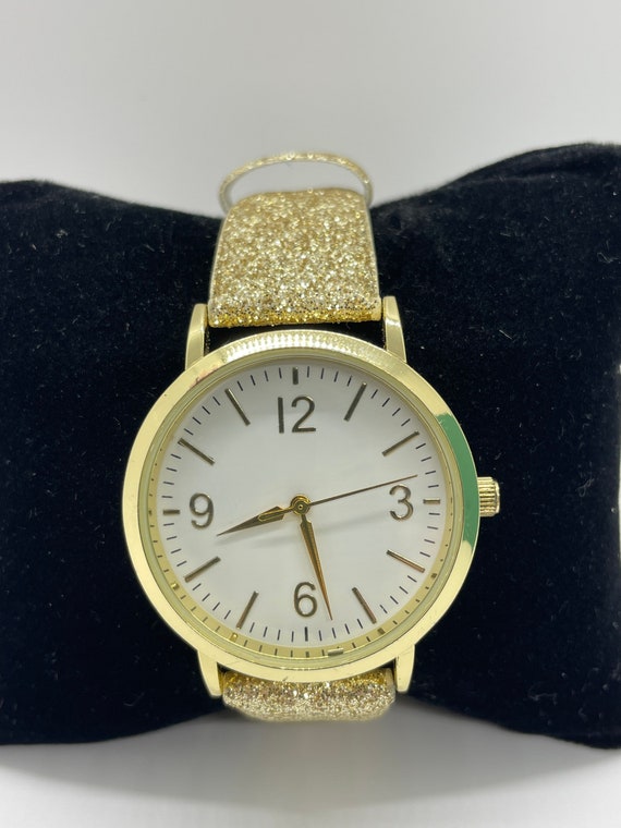 Vintage glitter watch - Gem