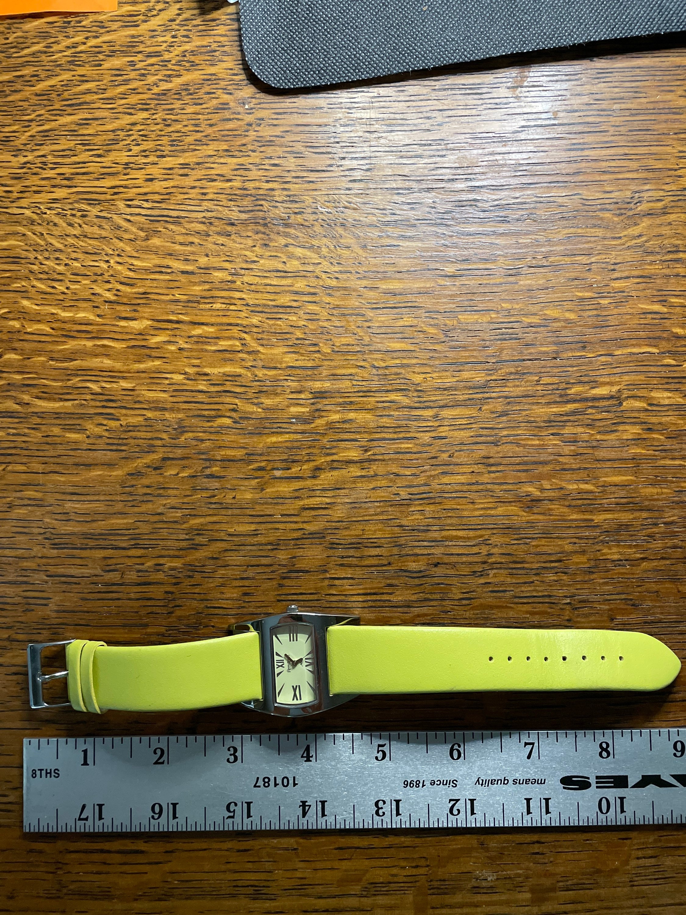 Vintage Armitron Yellow Unique Ladies Watch. - Etsy