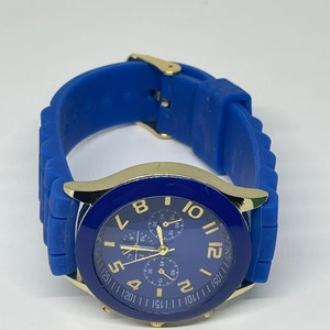 Vintage Darice blue ladies watch | Etsy