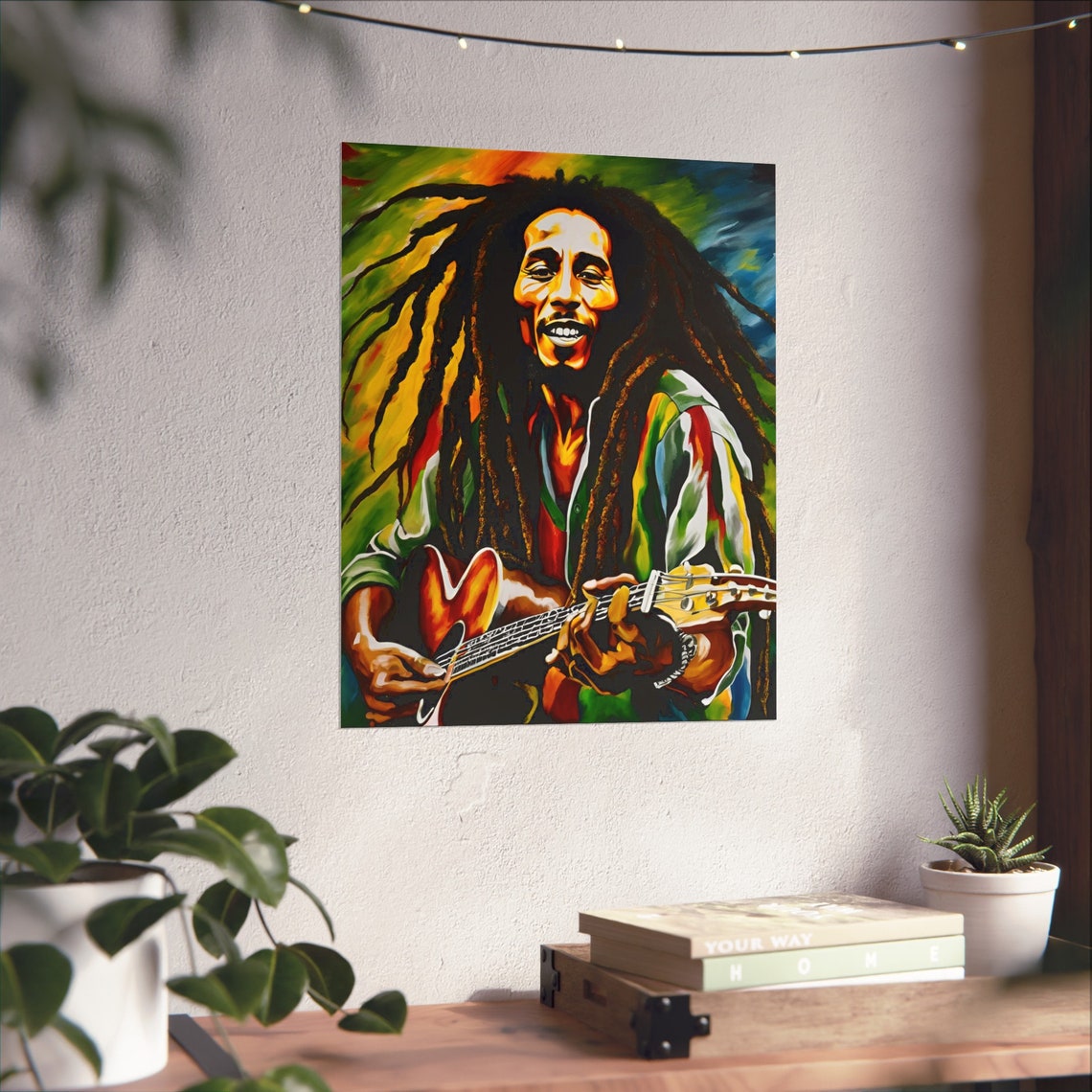 Bob MARLEY Fan Art Matte Vertical Poster - Etsy