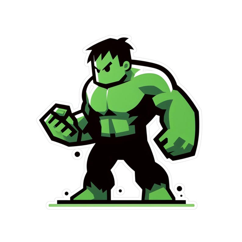 Hulk Smash Stickers, Custom Decals, Laptop Stickers, Car Decals, Unique ...