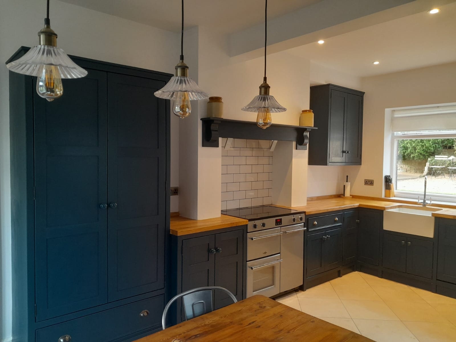 Handmade Bespoke Designed Freestanding Shaker Style Cottage Kitchen ...