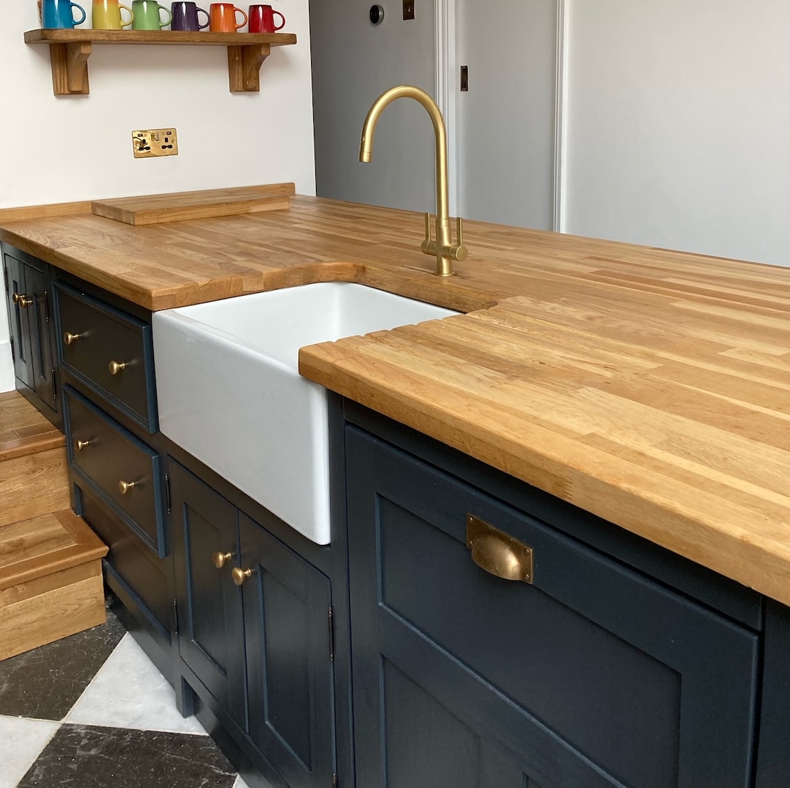 Handbuilt Solid Pine Kitchen Units - Etsy UK