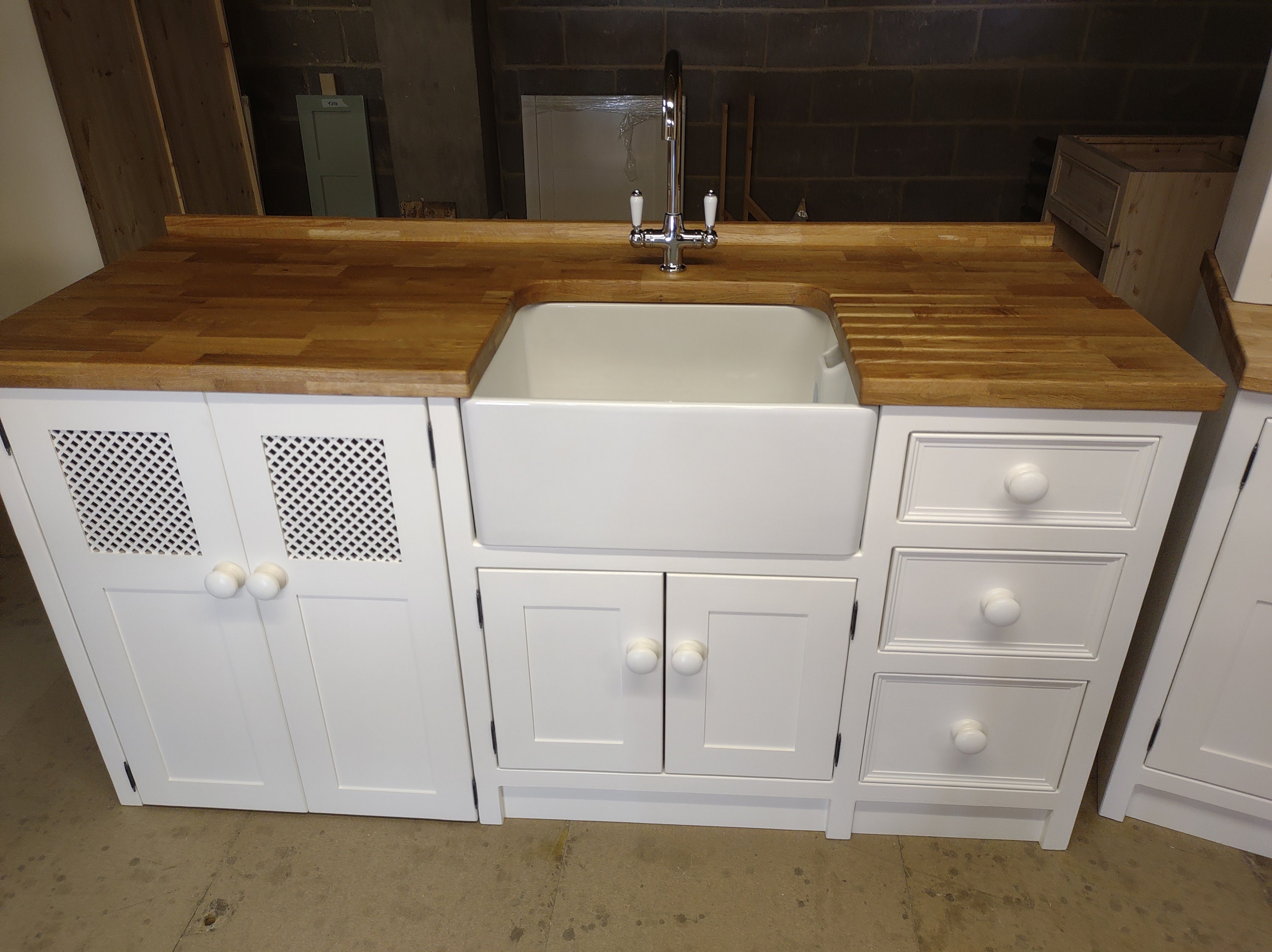 Package Deal No6-sink/appliance Unit,cooker/wall Units,pantry With ...
