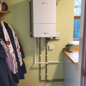 Hide That Ugly Boiler With a Beautiful Handmade Cupboard. - Etsy UK