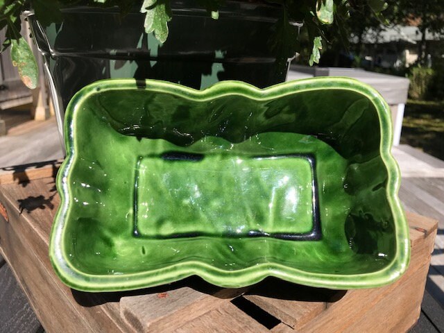 Vintage UPCO Pottery Planter - Etsy