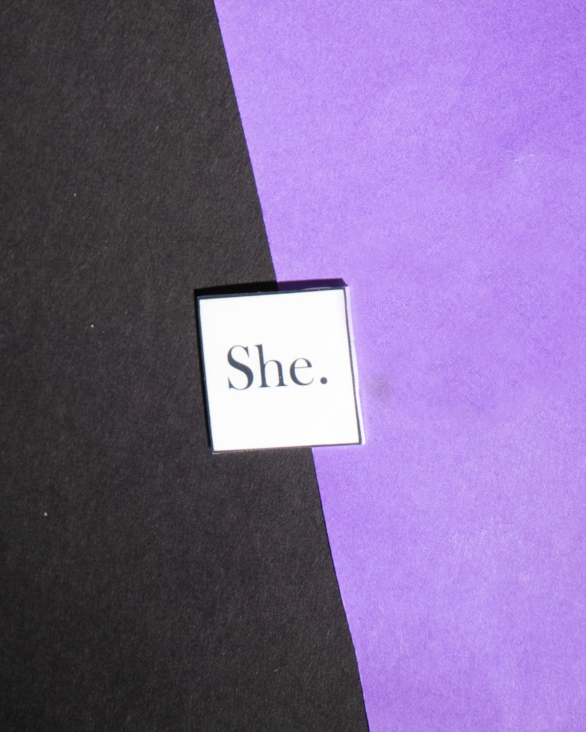 Personalized Minimalist Pronoun Pins | Etsy