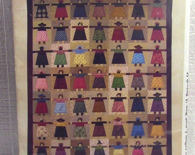 Quilt Pattern- 'paper Dolls' -thru Cozy Quarters- by Phillis Paul- New ...