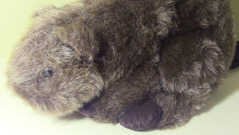Cuddle Toys Beaver by Douglas 1989 Plush Stuffed Animal Toy Near ...