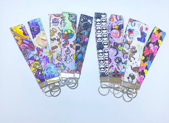 Disney Key Fobs Disney Keychains Character Keychains - Etsy