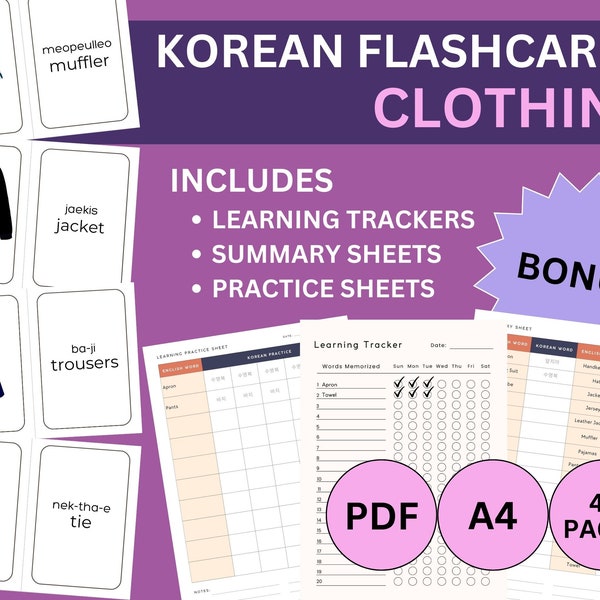 Korean Language Pack - Etsy