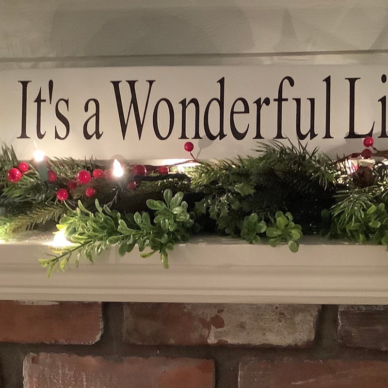 Wonderful Life Sign - Etsy