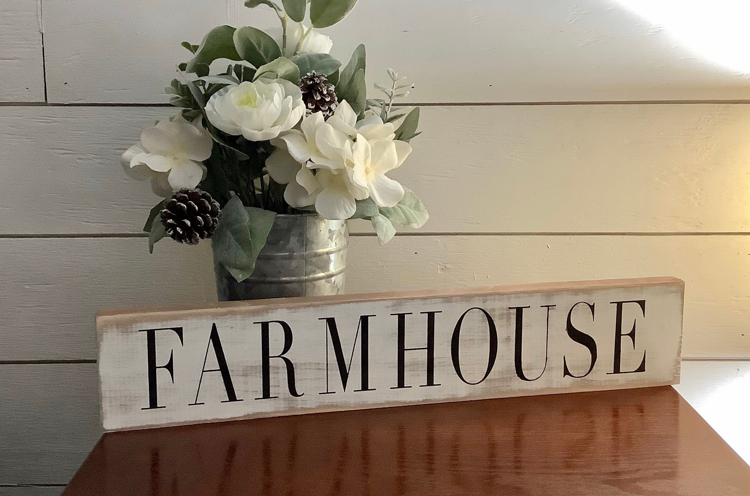 Farmhouse Rustic Wood Sign - Etsy