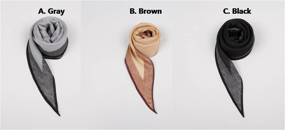 Herringbone Diamond-shaped Scarf Woolsilk Scarf Rhombus - Etsy