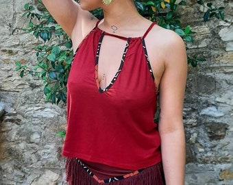 Sexy Open Front Top - Etsy