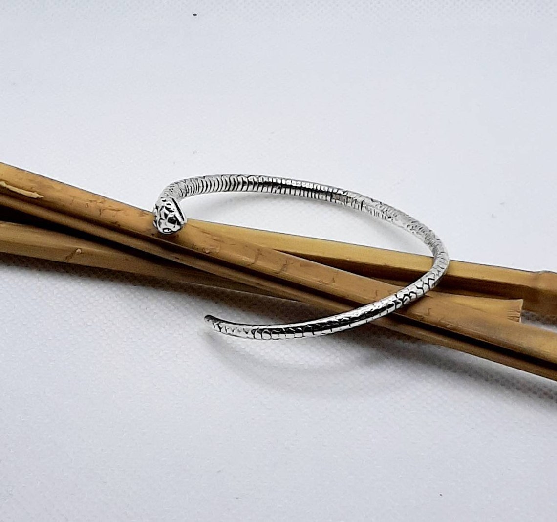 Snake Bracelet Snake Jewelry Adjustable Bracelet Snake - Etsy