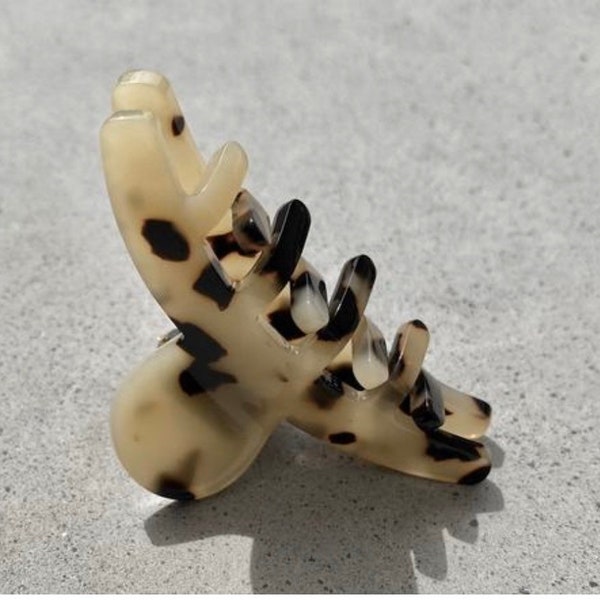 Tortoise Hair Clip - Etsy