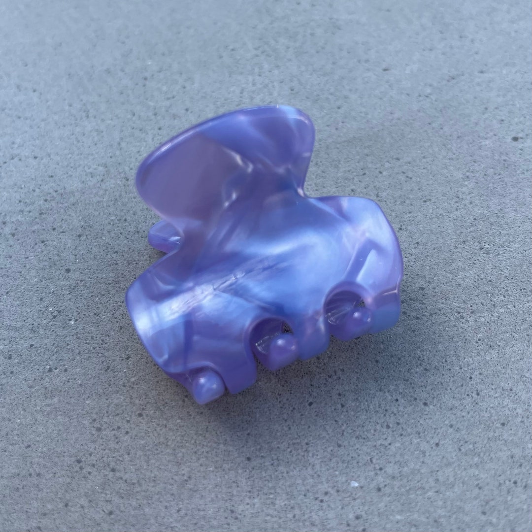 Small Hair Jaw Claw Clip purple Violet - Etsy